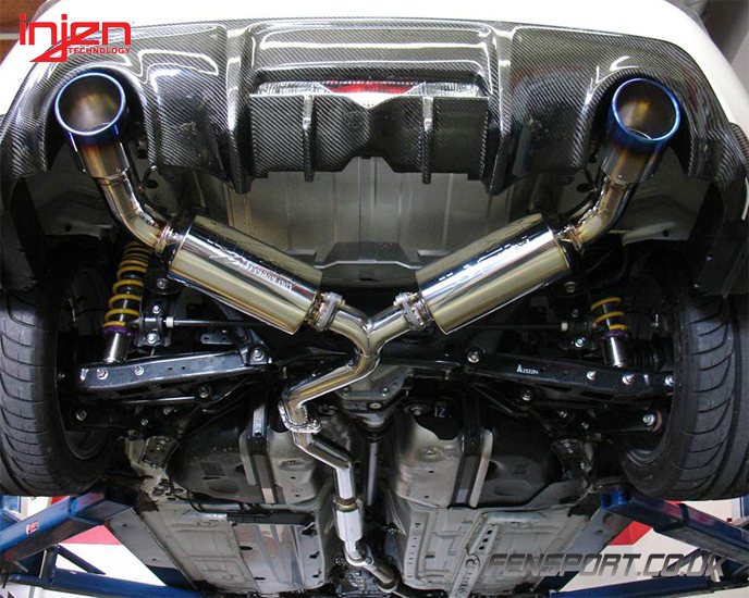 Injen Stainless Steel Exhaust Titanium Tailpipes GT86 BRZ