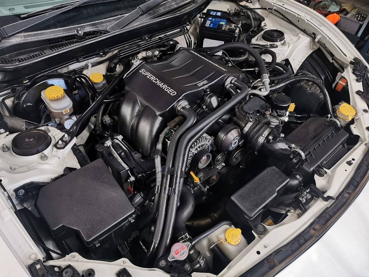 Nick's Harrop Supercharged GT86 with a poorly engine – Fensport Performance