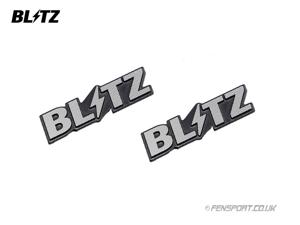 Blitz Logo Aluminium Sticker Emblem - 13738 – Fensport Performance