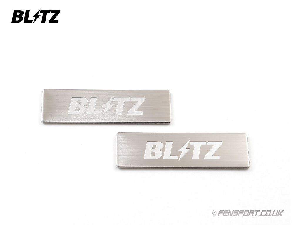 Blitz Stainless Mini Logo Plate Emblem - 18925 – Fensport Performance