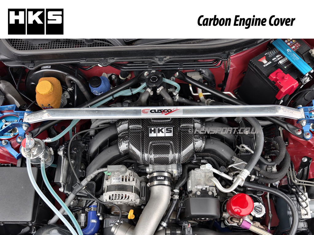HKS Dry Carbon Engine Cover - GT86 & BRZ – Fensport Performance