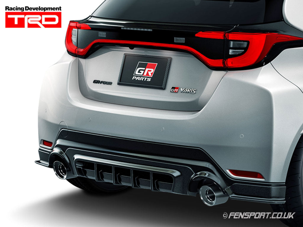 TRD GR Rear Bumper Spoiler - Black - GR Yaris Gen 2 – Fensport Performance