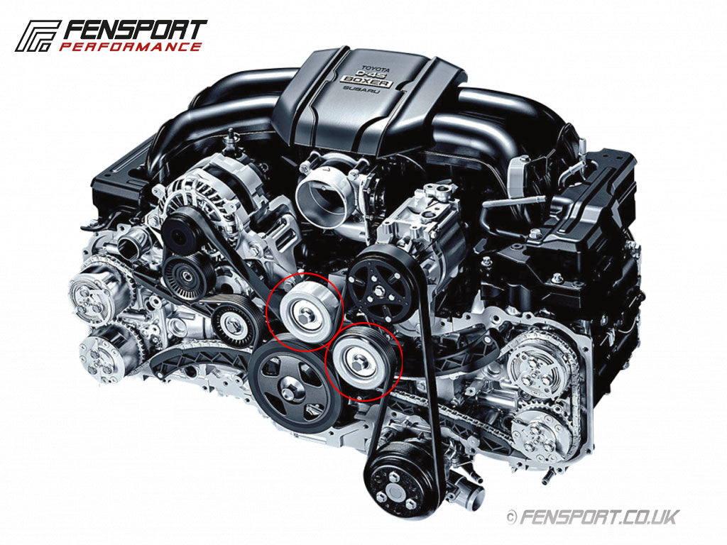 Idler Pulley - No 1 - with Bearing - GR86, GT86 & BRZ – Fensport ...