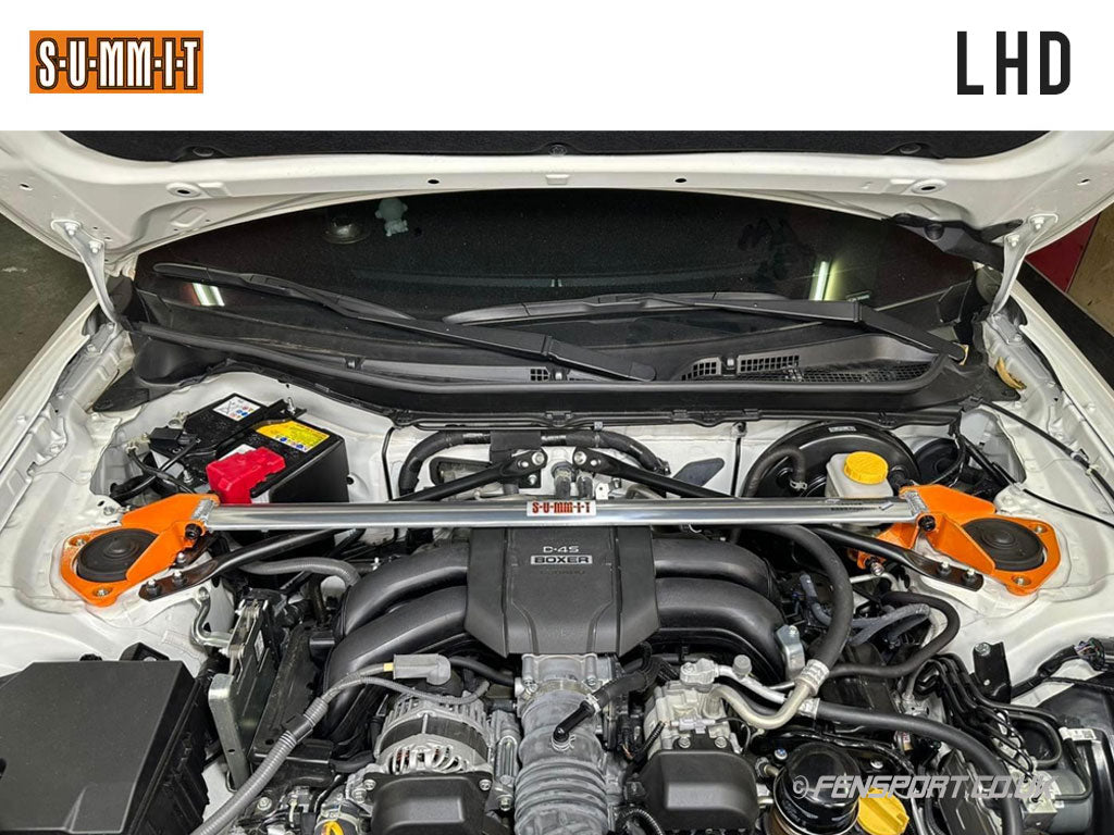 Summit Front Strut Tower Brace - LHD - Polished - GR86 – Fensport ...