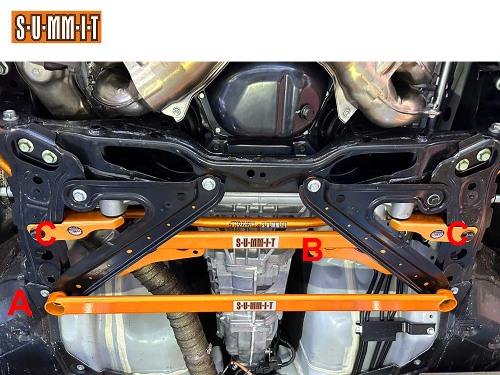 Summit - Front Lower Crossmember Brace - 4 Point - GR86 – Fensport ...