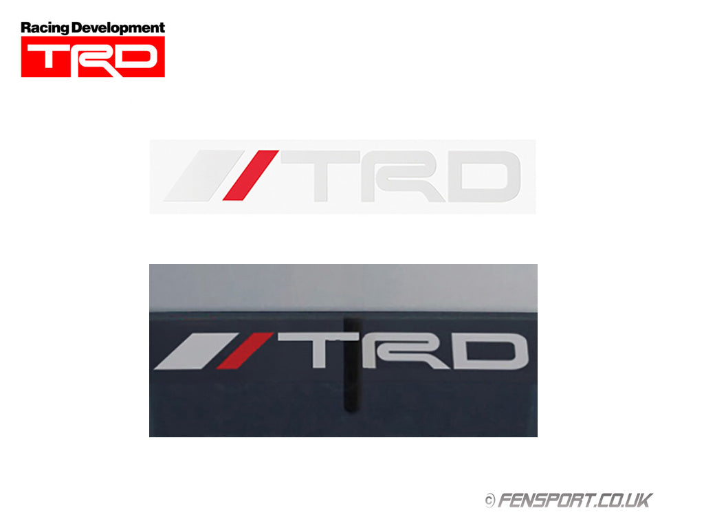 TRD Logo Sticker 230 x 33mm – Fensport Performance