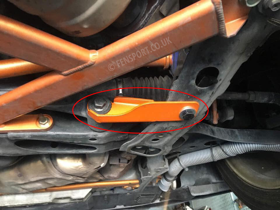 Summit Front Lower 2 Point Steering Rack to Subframe Brace - GR86, GT8 ...